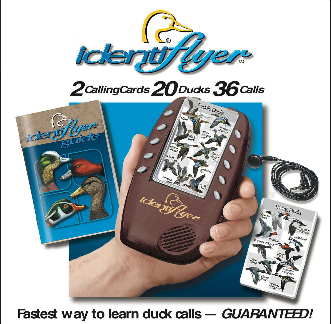 4. DU Duck Call Sportsmen IdentiFlyer – For The Birds Store