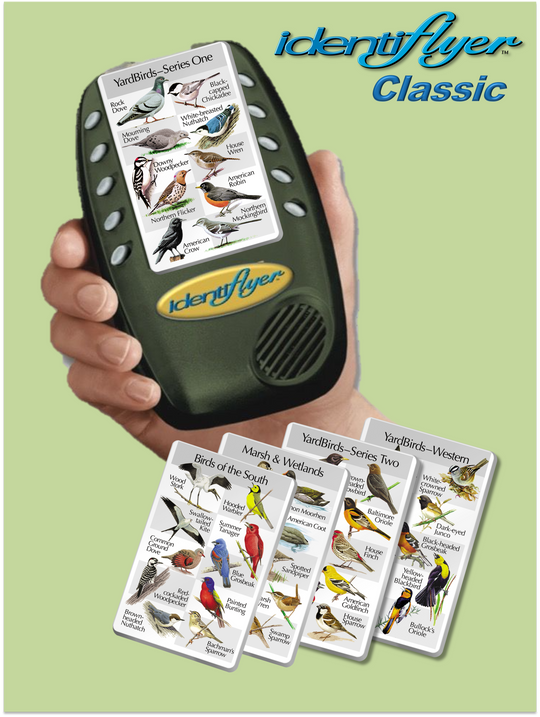 2. IdentiFlyer Classic with 5 SongCards – BirdSong IdentiFlyer
